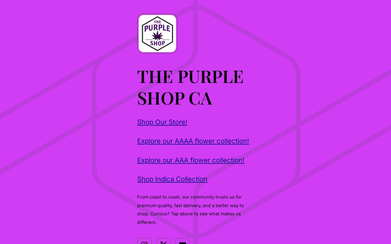 The Purple Shop – Curated Quality from Canada